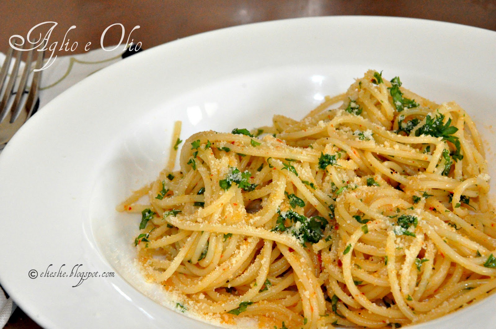 Give Thanks: Spaghetti Aglio e Olio