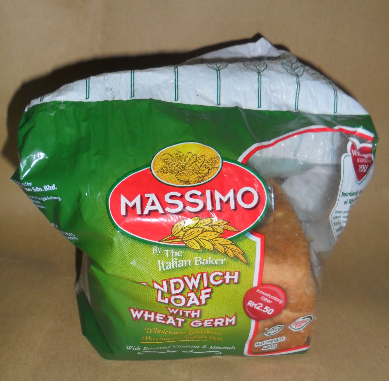 Ewe Paik Leong, The Wordslinger: A strand of hair in Massimo bread!