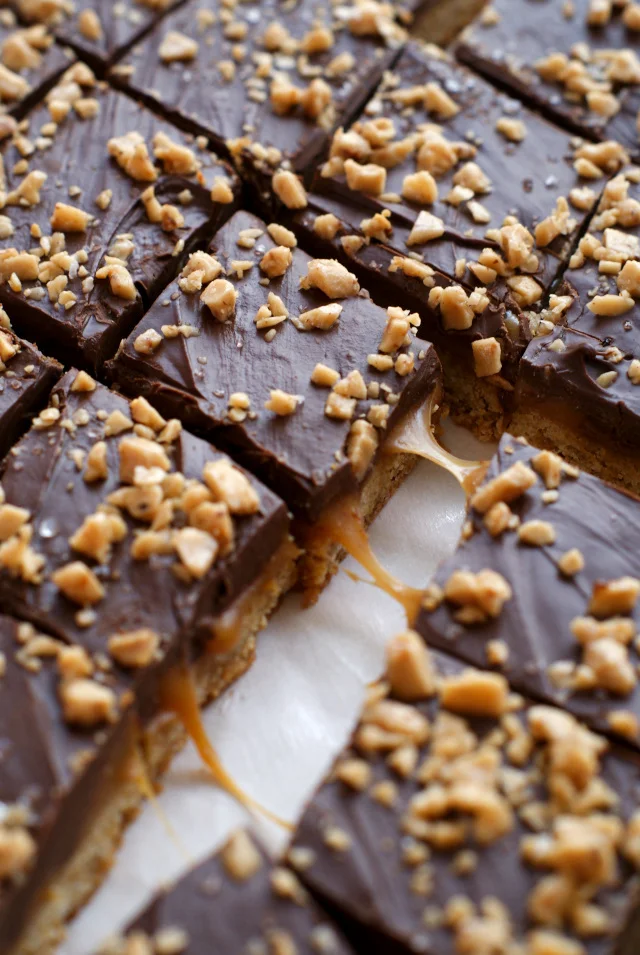 Salted Toffee Bars | The Two Bite Club