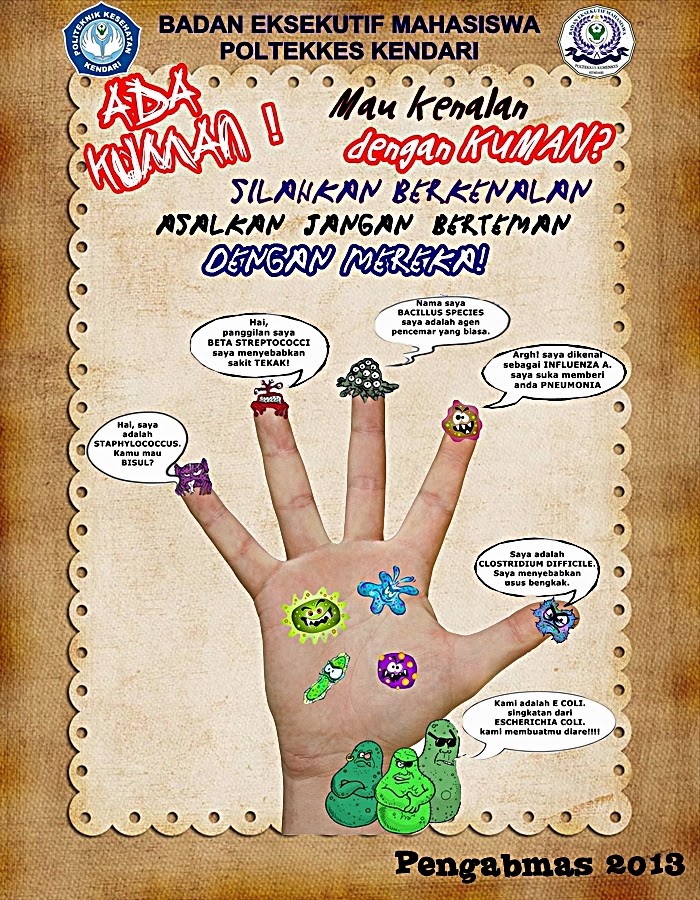 AKIBAT MALAS MENGGOSOK GIGI DAN MENCUCI TANGAN