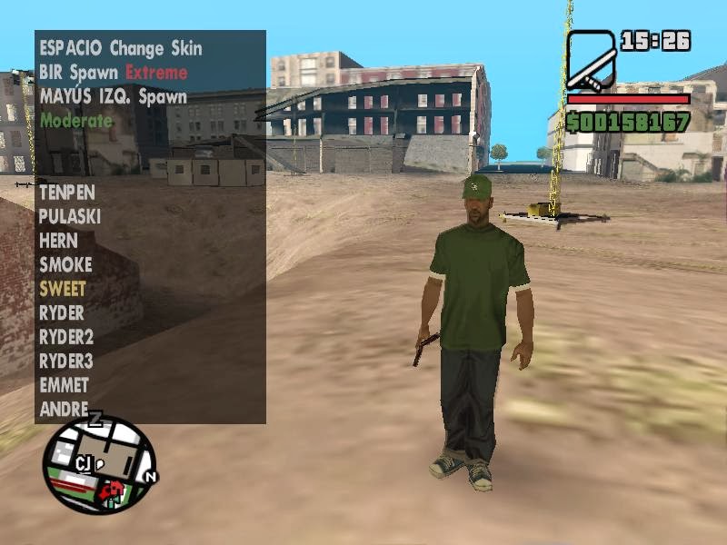 SUPER MODS GTA SAN: SKIN SELECTOR