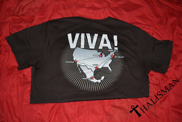 Museo Thalía en Nebraska: Camisa - Viva! Tour 2013 Museo Thalía en Nebraska: Camisa - Viva! Tour 2013