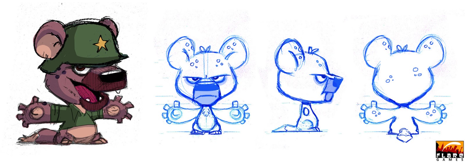 Fox Hole Game - Character Design & Art ~ Art Of Animation