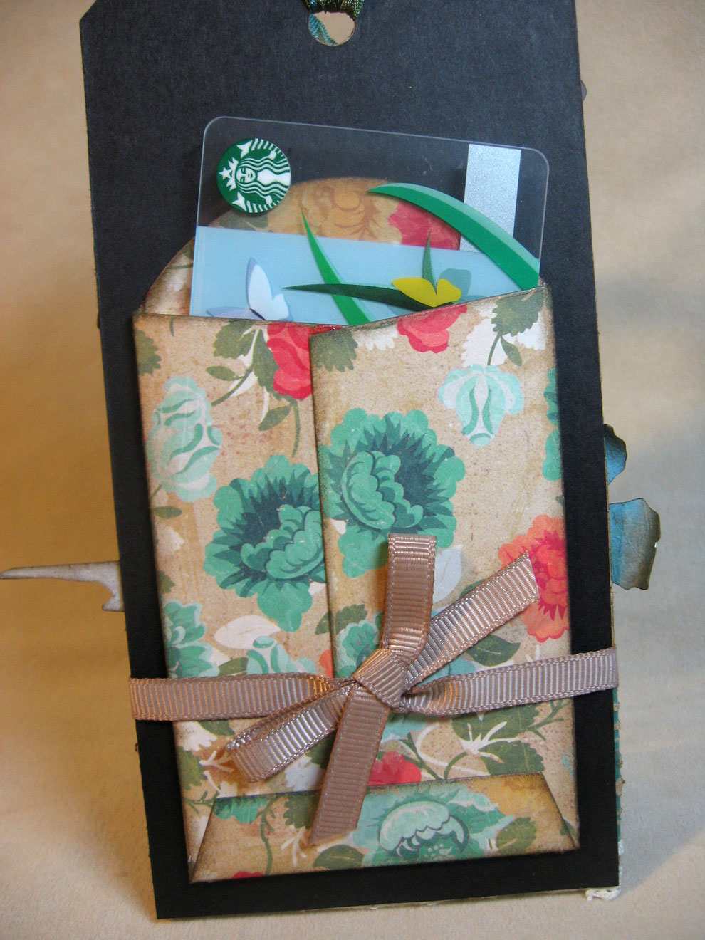 April Tag inspired by Tim Holtz