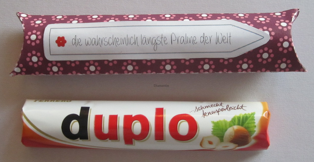 Diamantin´s Hobbywelt: Duplo-Verpackung