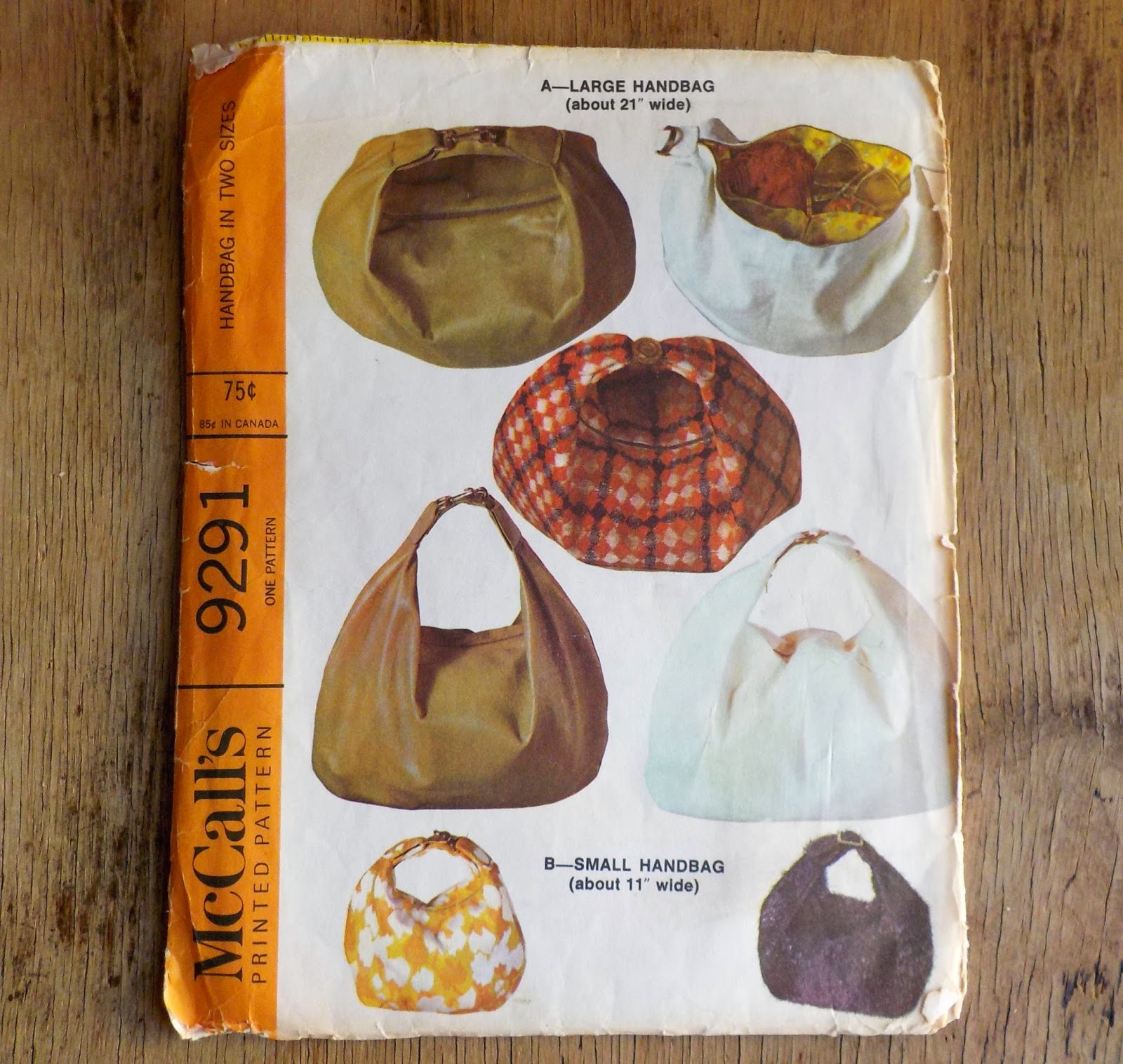 OnePerfectDay: Vintage Bag Patterns - Part 1