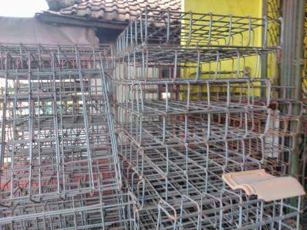 Besi Begel , Rangka Besi Cor Tiang, Sloop , Kolam , Pondasi , Telepon ...