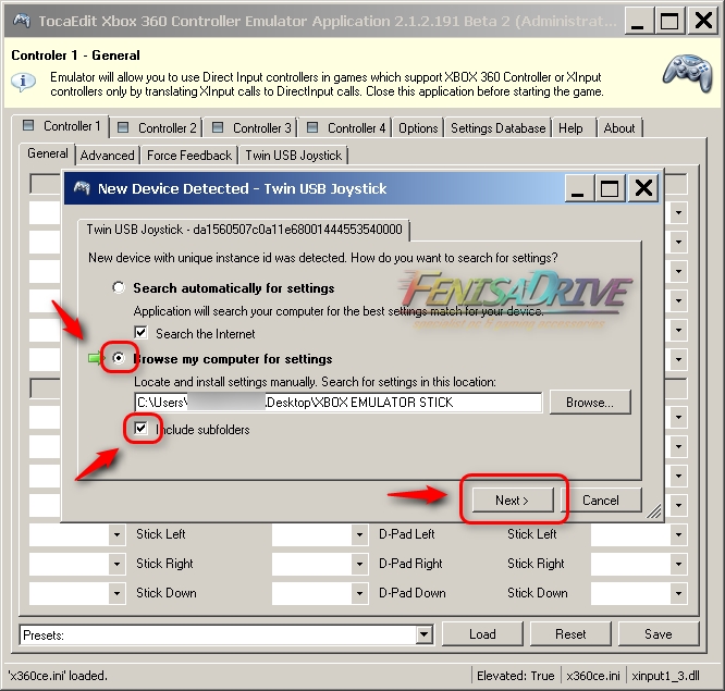FENISADRIVE: Cara Test Stick/ Controller/ DS3/ XBOX Dengan Program ...