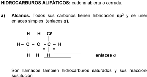HIDROCARBUROS ALIFATICOS ALCANOS ALQUENOS ALQUINOS NOMENCLATURA DE ...
