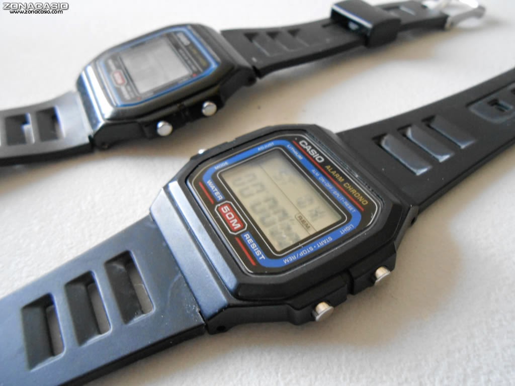 Zona Casio: Prueba: W-71 vs W-72, los "gemelos" de Casio