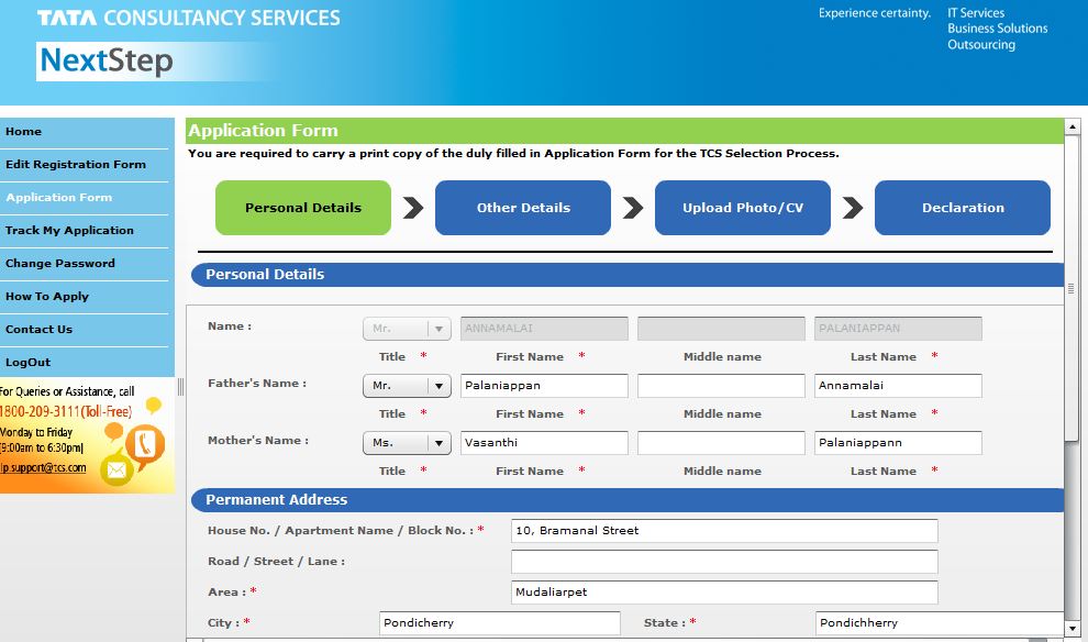 GCT Placements: TCS online registration- tutorial