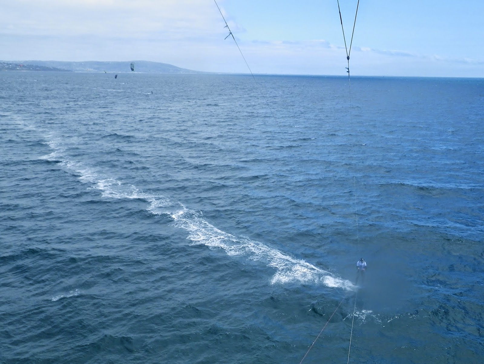 Peter's kitesurfing blog: Kitesurfing Across The Bay to Conquer Cancer ...