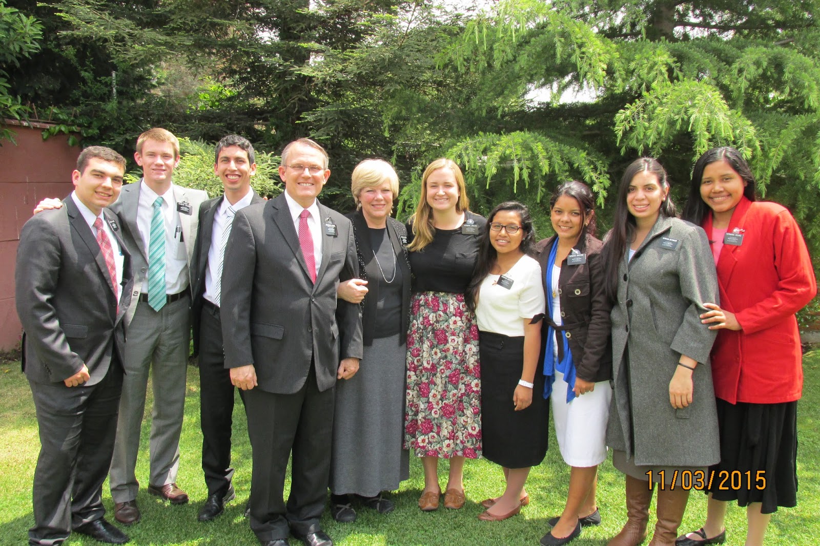The Warnes in the Chile Rancagua Mission: 2015