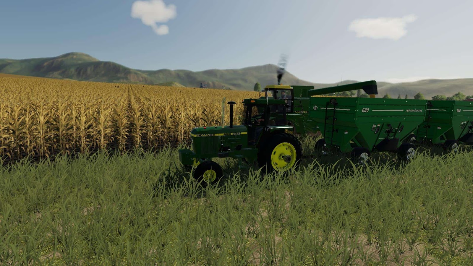 FS19 John Deere 4240/4440 40 Series v1.1 - FS 19 & 22 USA Mods Collection