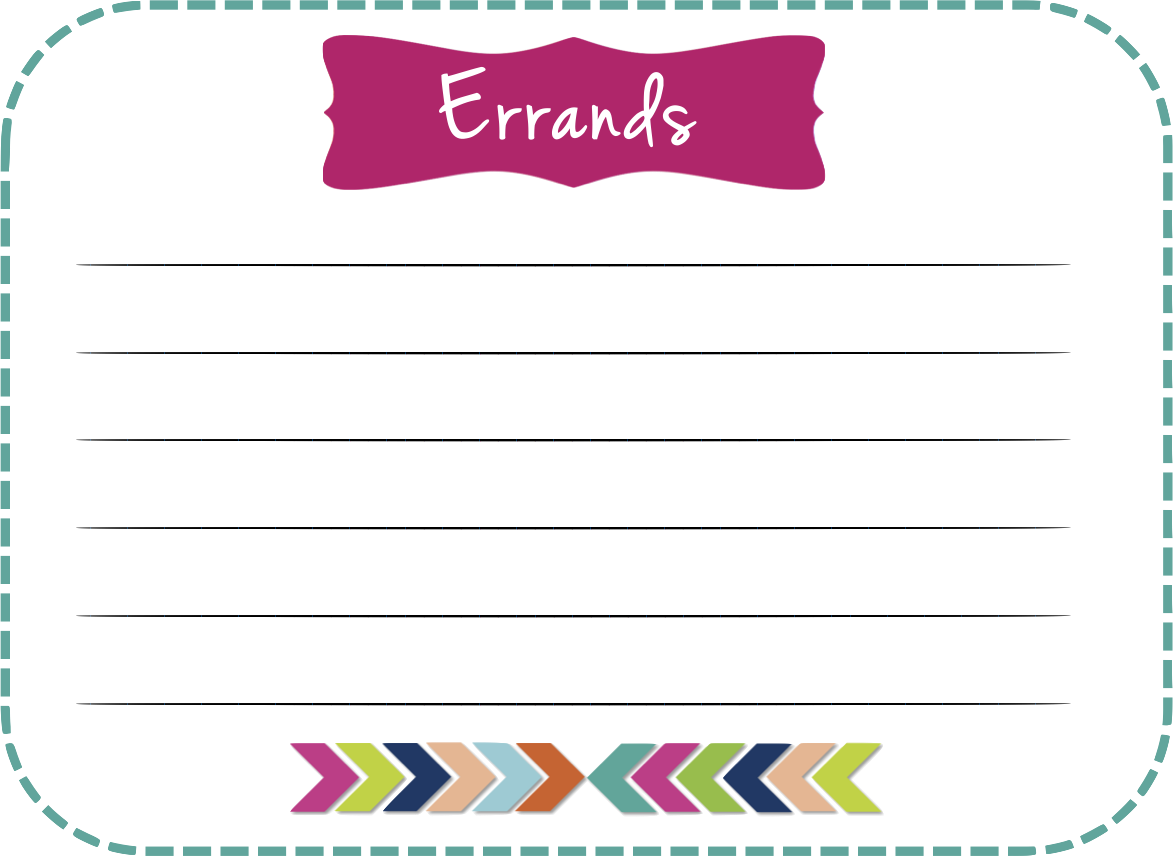 Call to Order: Printables