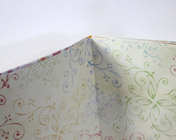 365 Projects: Mini Book Made From Scrapbook Paper - Arts and Crafts