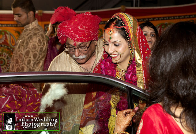 Vidai Ceremony - Bidai custom in Traditional Indian Weddings