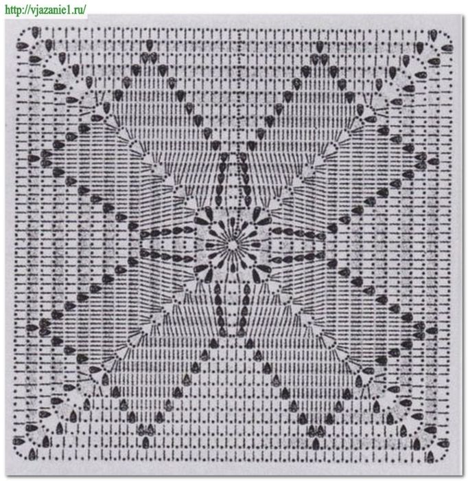 Ergahandmade: Crochet Motif + Diagram