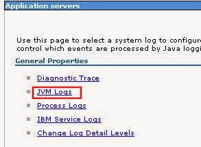 WAS - ¿Como ver los logs en el WebSphere Application Server? - En el codigo