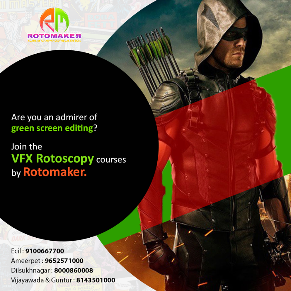 VFX Rotoscopy Training in hyderabad