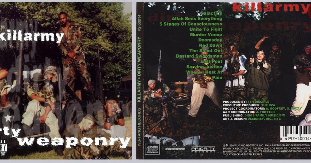 WTCFoLife Blog: Killarmy "Dirty Weaponry" Turns 20 Years Old Today