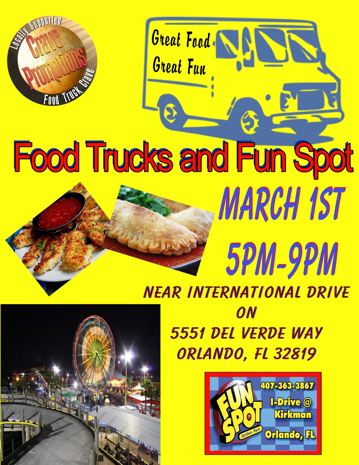 Fun Spot Attractions: Food Truck Fun at Fun Spot Action Park