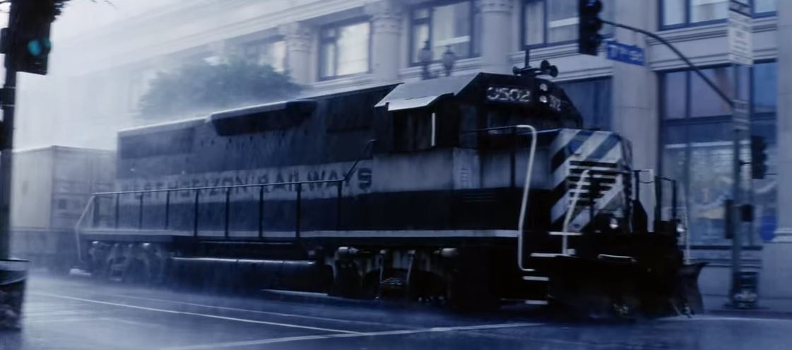 Just A Car Guy: in the movie Inception, the train scene was made by ...