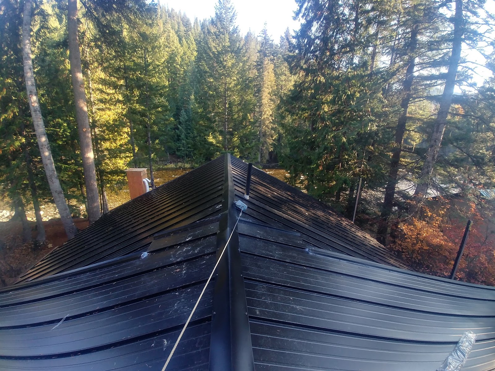 CCM Architecture : : Construction: Ridge installed on 6:12