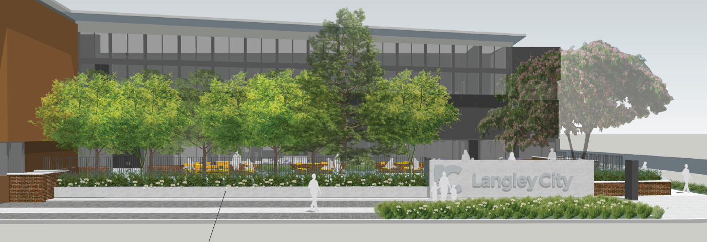 The South Fraser Blog: What’s going on with the construction at City Hall?