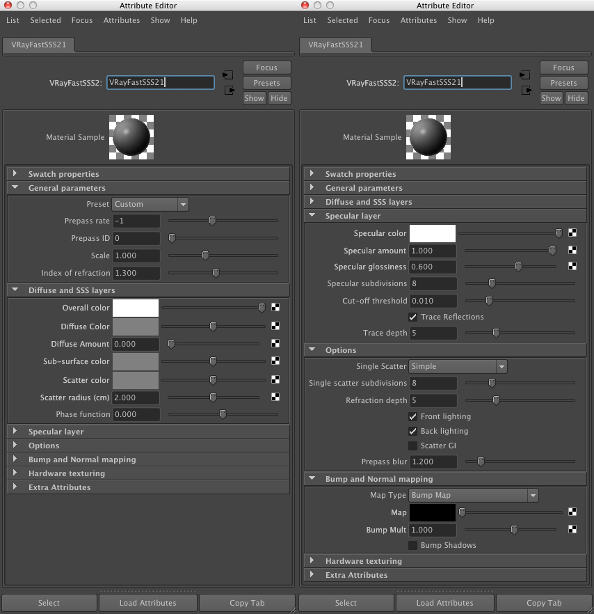n:PhysX: V-Ray 4 Maya | Shaders Guide | VRay Car Paint Mtl, VRay Fast SSS2, VRay Mtl Wrapper ...