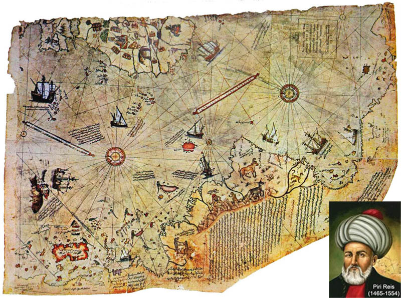 Misterio y Miedo: Los mapas de Piri Reis