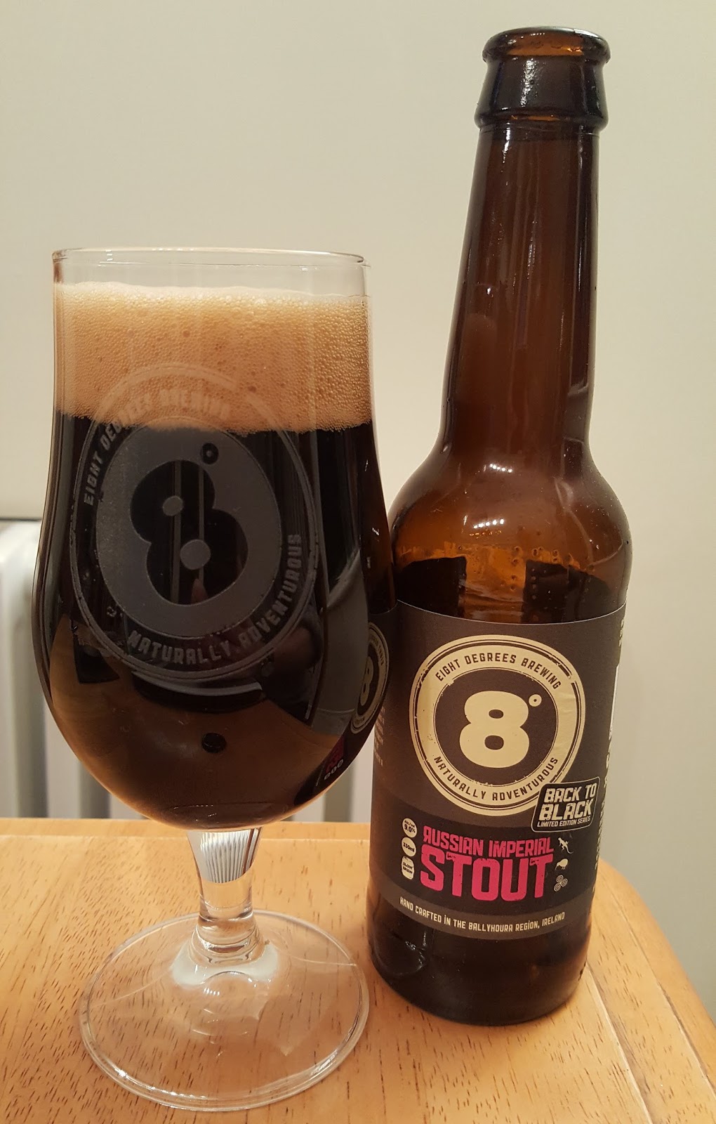 Stash Killer!: Eight Degrees Russian Imperial Stout