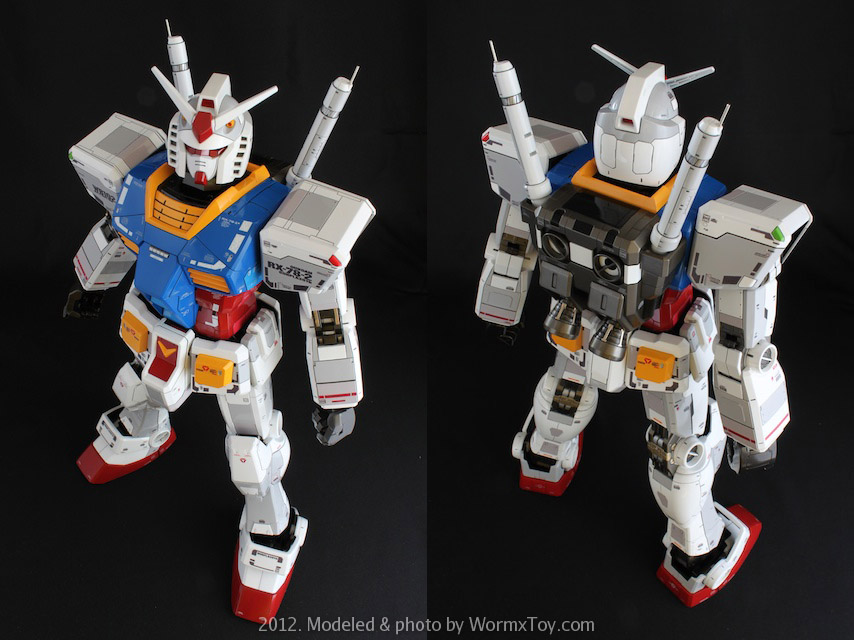 Mega Size 1/48 RX-78-2 Gundam painted build