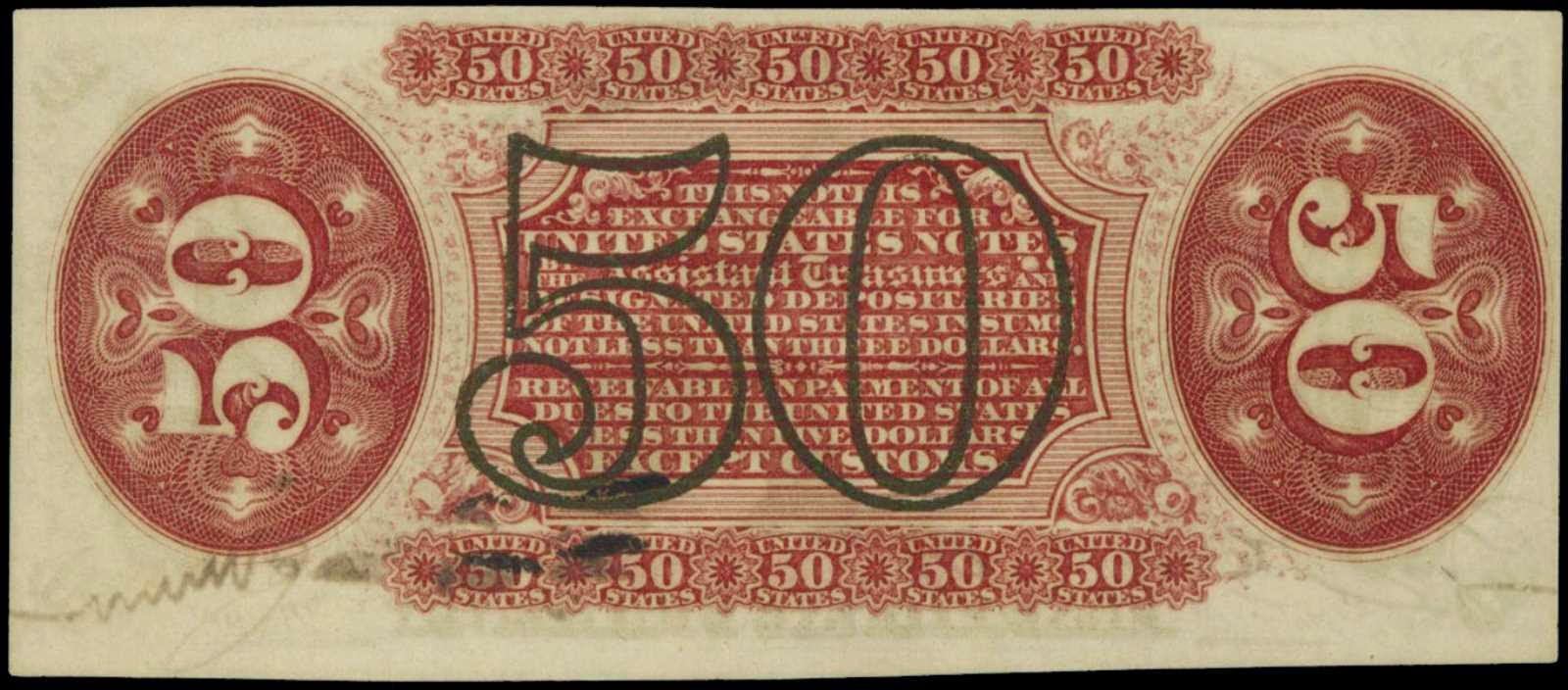 Fractional currency 50 Cents Justice 1863 Third Issue|World Banknotes ...