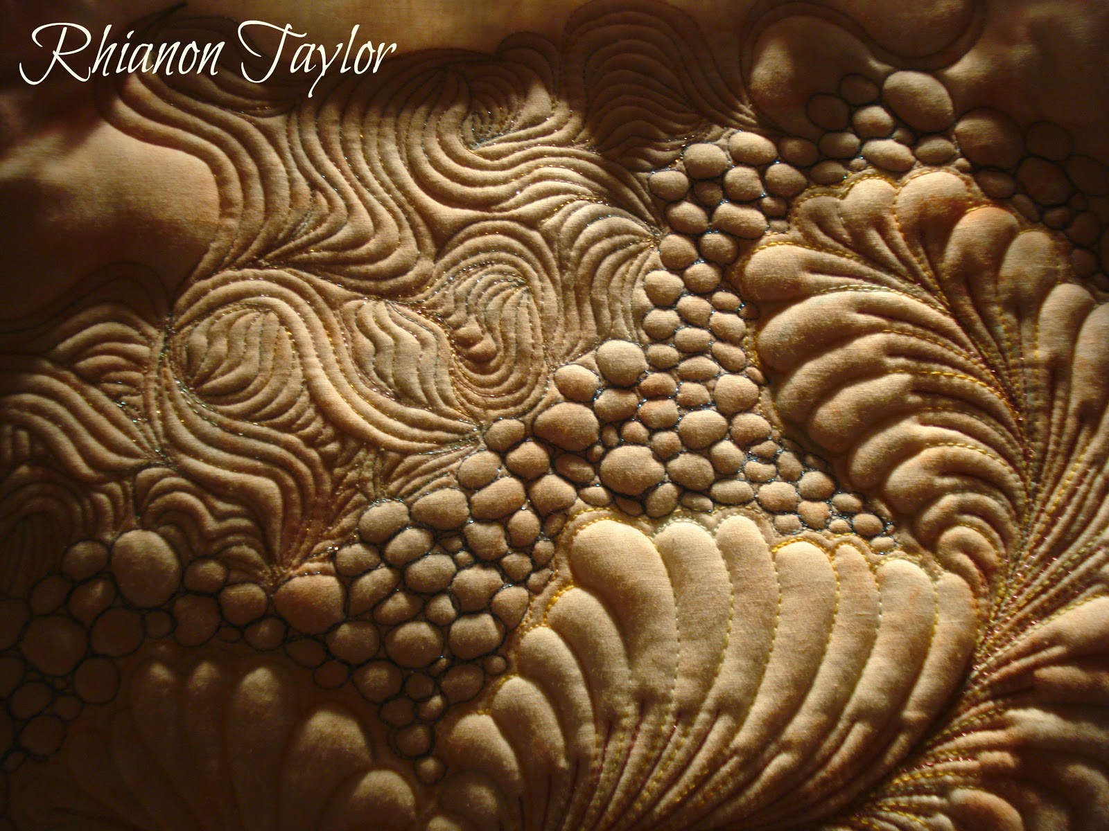 The Nifty Stitcher: More Free Motion Feathers