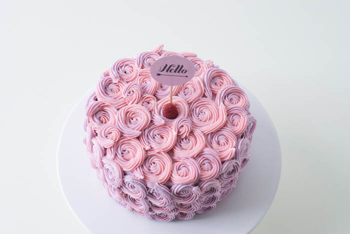 Coco Cake Land - Cakes Cupcakes Vancouver BC: Rose Buttercream Cake ...