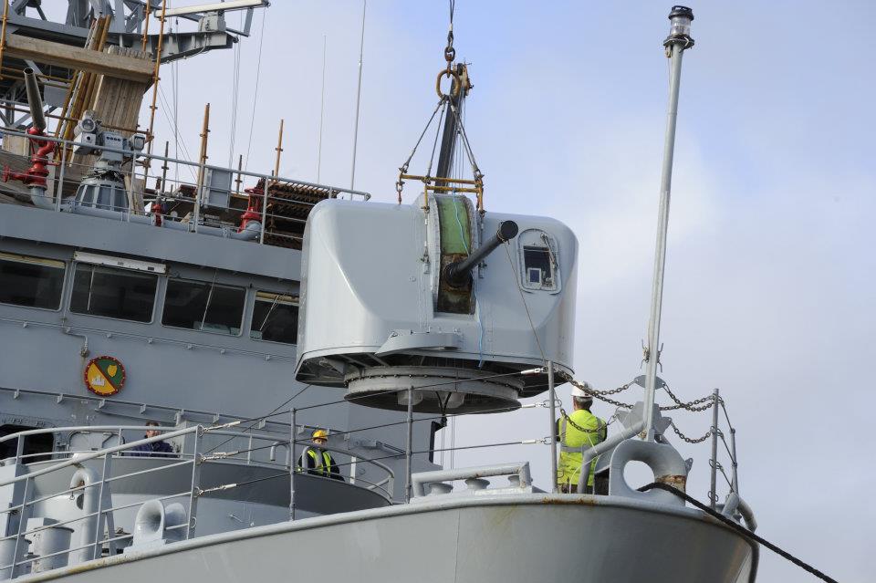 Defence: Bofors 57 mm naval gun