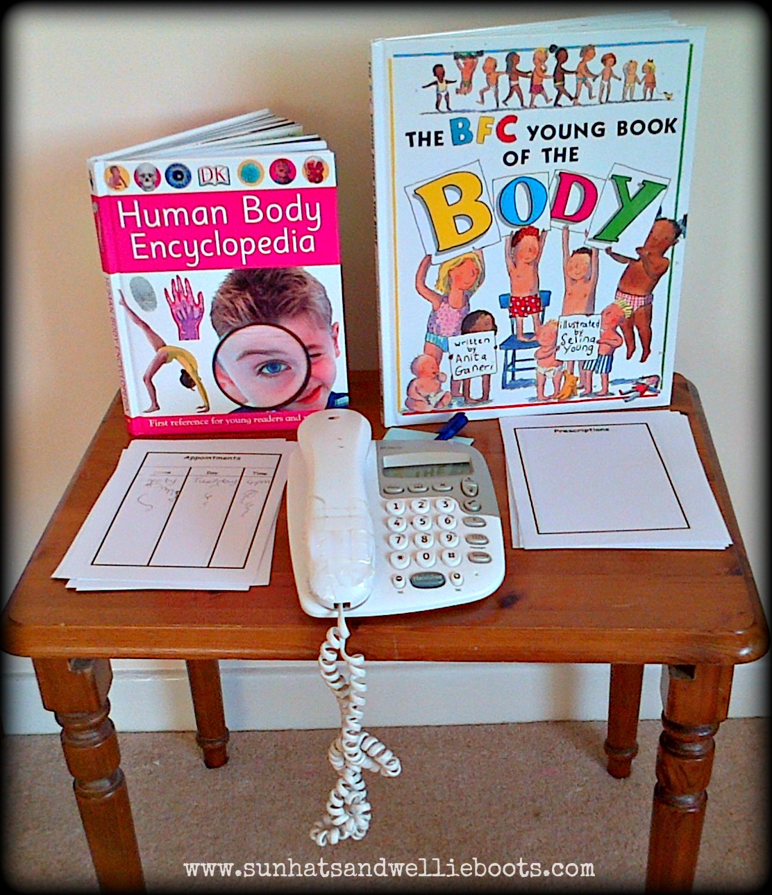 Sun Hats & Wellie Boots: DIY Dramatic Play Set Up - Doctors Surgery ...