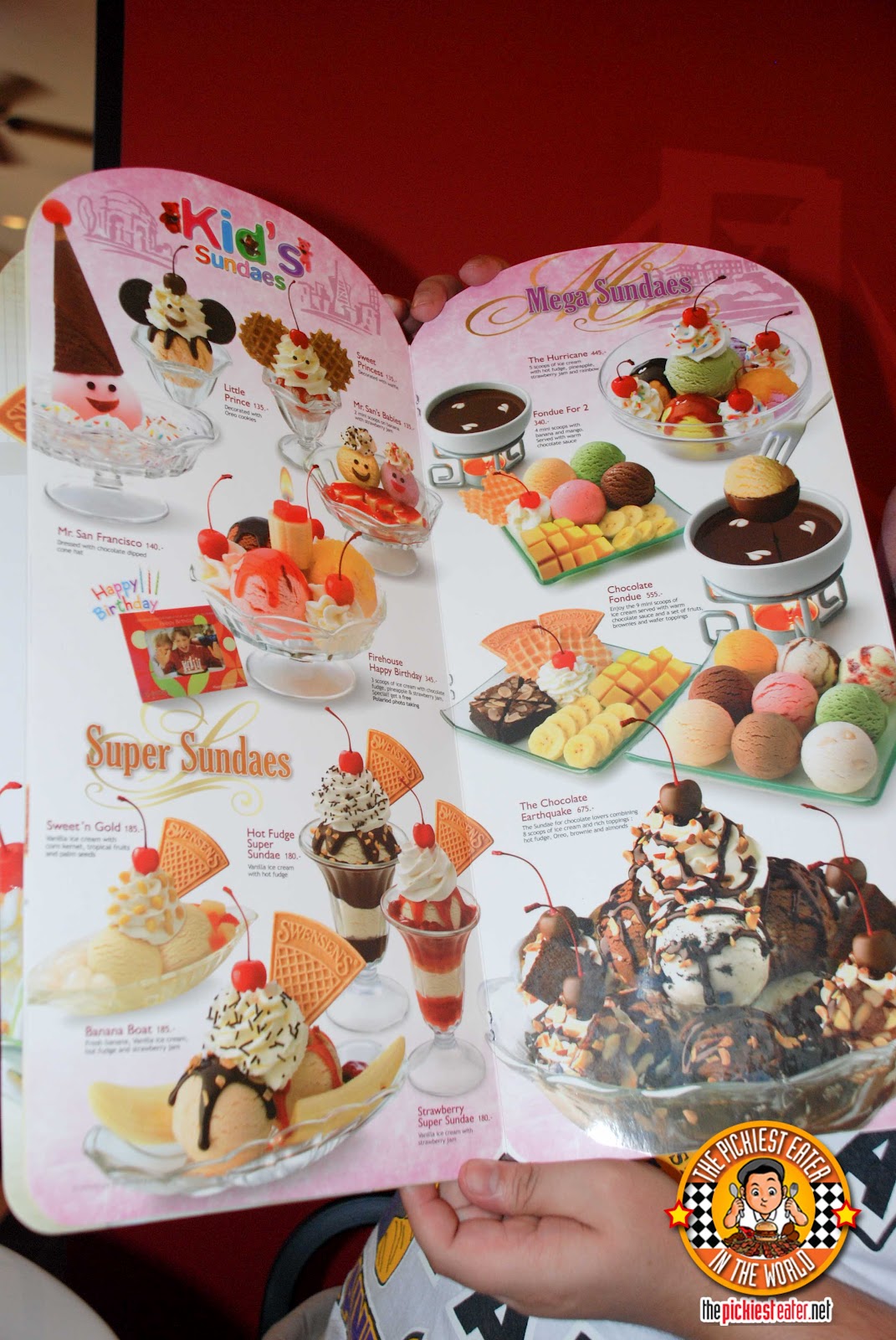 THE PICKIEST EATER IN THE WORLD: COOLING DOWN AT SWENSEN'S