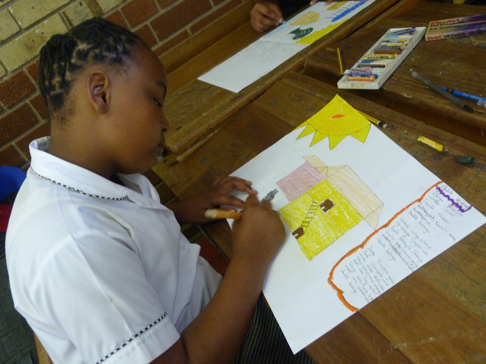 Art for Humanity: Art and Social Justice School workshop held at ...