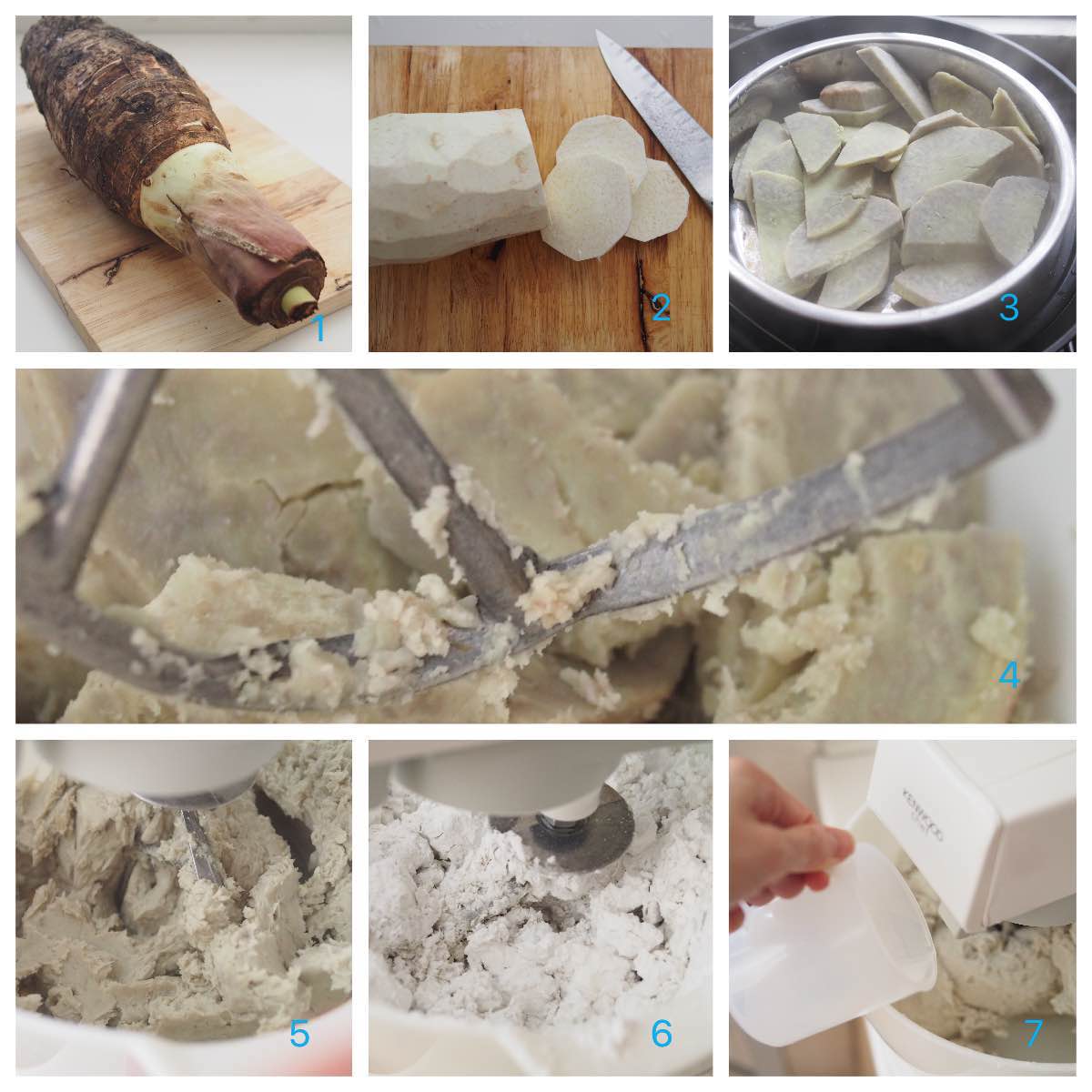 Hakka Taro (Yam) Abacus Seeds - BAKE WITH PAWS