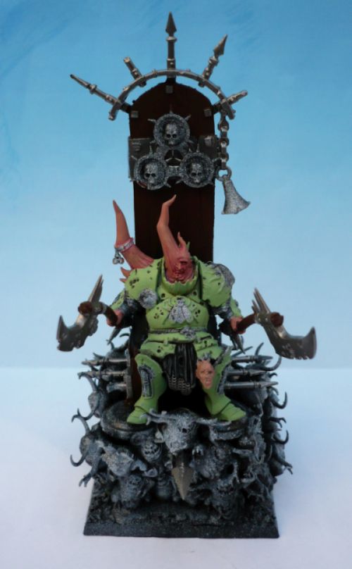 The Forge of War: Chaos Lord on Palanquin of Nurgle