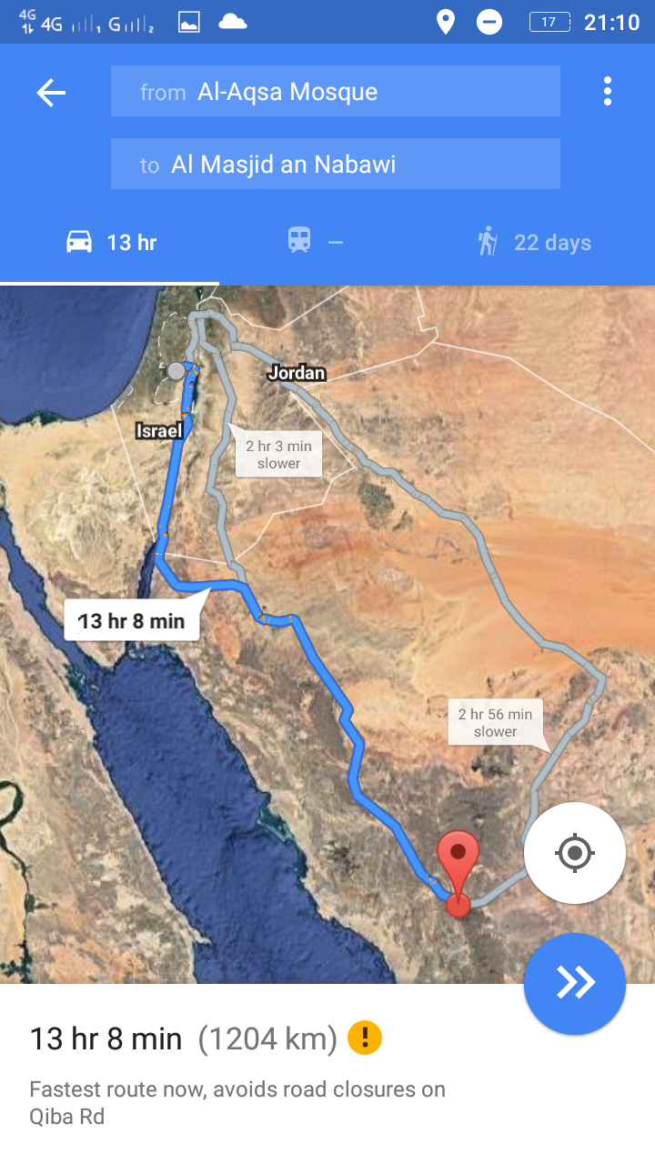 MAKTABAH IMU : Rute Darat Masjid AL Aqsha Jerusalem, Palestina - Masjid ...
