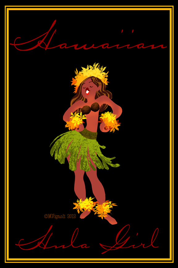 Hawaiian Hula Girl