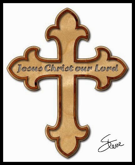 Scrollsaw Workshop: Cross Scroll Saw Pattern.