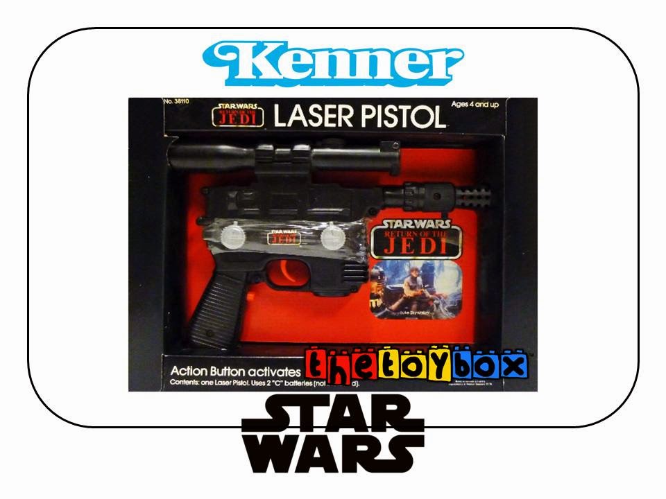 The Toy Box: Star Wars Laser Pistol and Laser Rifle (Kenner)