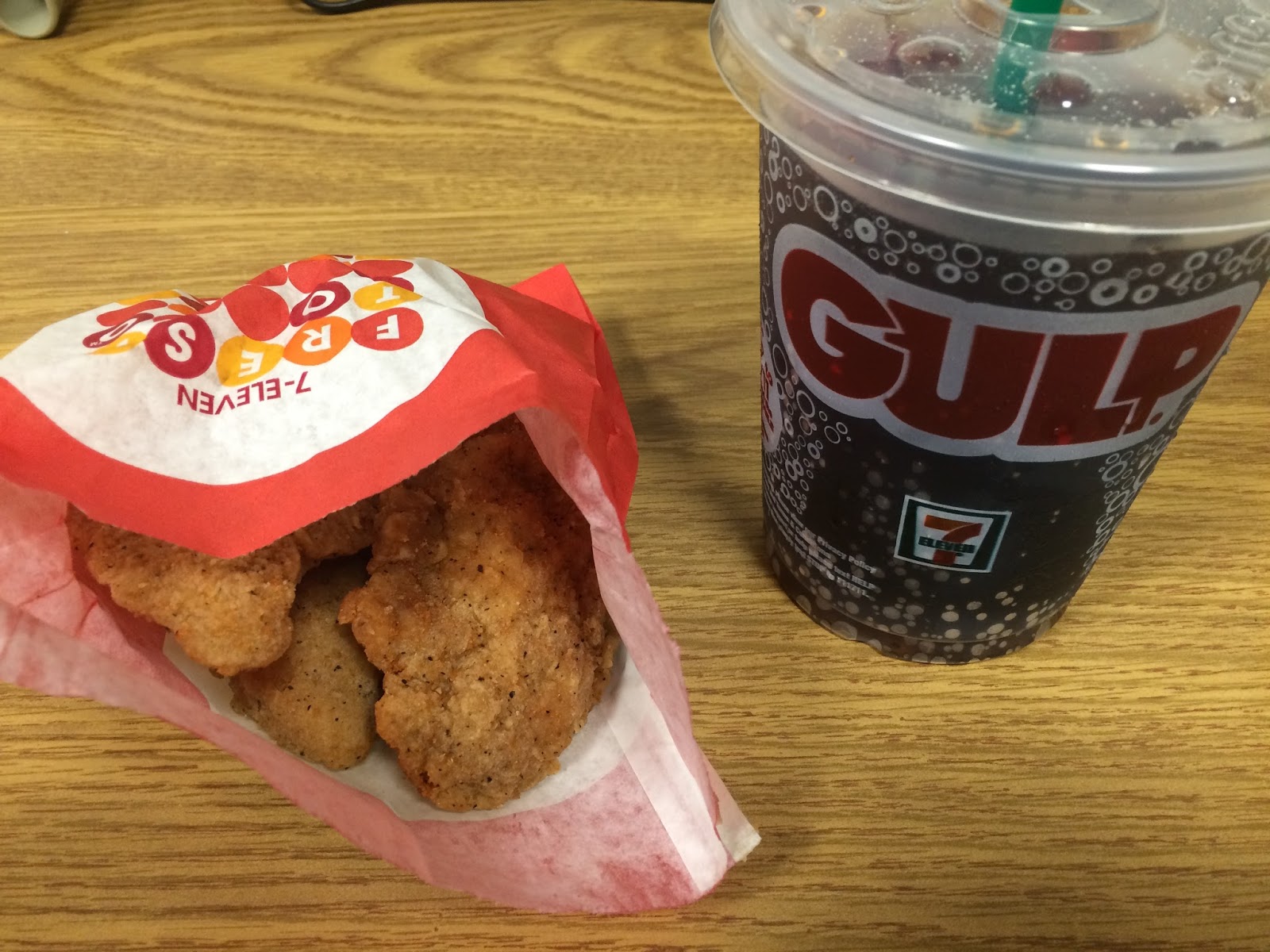 Weyer's lunch?: March 29: 7-Eleven