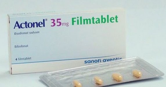 أكتونيل Actonel أقراص لعلاج هشاشة العظام عند السيدات سعر الدواء والنشرة