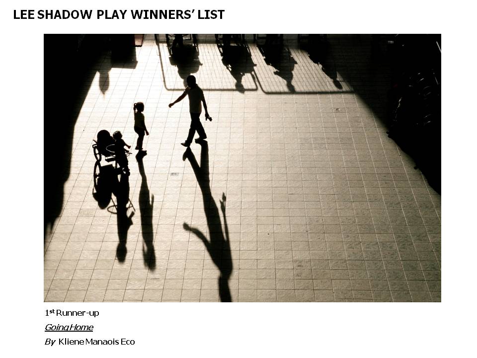 Manila Shopper: Lee Shadow Play Contest Winners