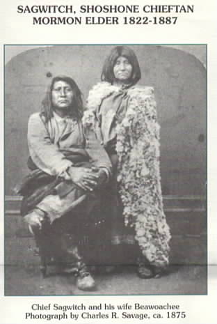 Billy Wardle History Nut: Sagwitch, Shoshone Chieftan, Mormon Elder ...